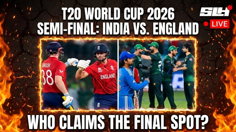 Sports Live Hub - T20 World Cup 2026 Semi-Final: India vs. England—Who ...
